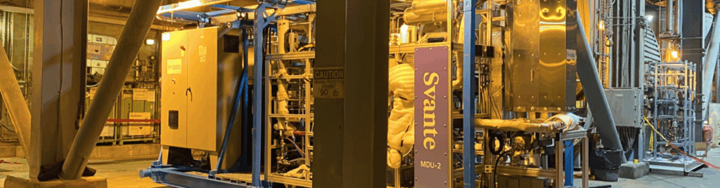 Mercer Peace River Pulp and Svante CO₂ Capture Demonstration Unit ...